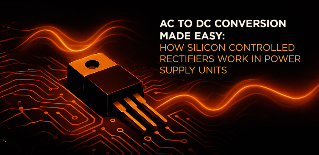 How Silicon Controlled Rectifiers Work in Power Supply Units | Glomore